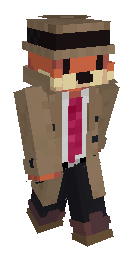 Suit Fox Minecraft Skin | laby.net