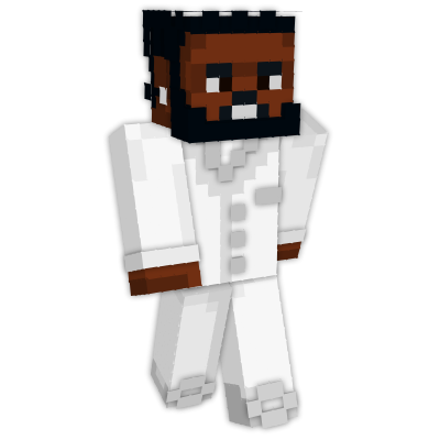 Celebrity White Suit Minecraft Skin | laby.net