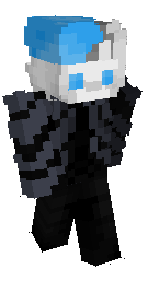 Blue Dark Minecraft Skin | laby.net