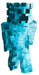 Creeper Blue Minecraft Skin | laby.net