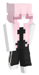 Girl Pink Hair Minecraft Skin | laby.net