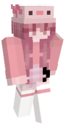 Pink Pink Hair Minecraft Skin | laby.net