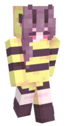 Girl Bee Minecraft Skin | laby.net