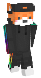 Rainbow Fox Minecraft Skin | laby.net