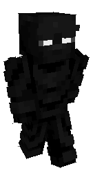 Black Minecraft Skin | laby.net