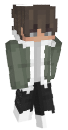 Boy Green Jacket Minecraft Skin | laby.net