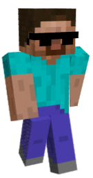 Steve Sunglasses Minecraft Skin | laby.net