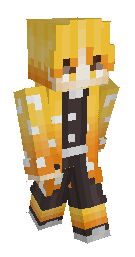 Anime Zenitsu Minecraft Skin | laby.net