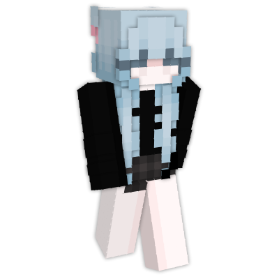 Blue Hair Minecraft Skin | laby.net