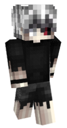 Kaneki Ken Boy Minecraft Skin | laby.net