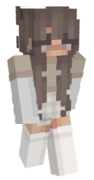 Brown Hair Cute Minecraft Skin | laby.net