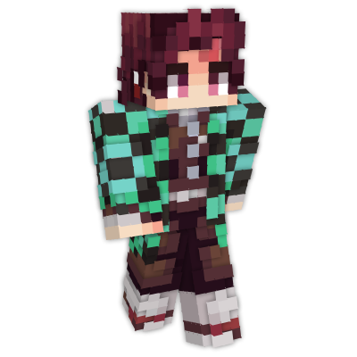 Tanjiro Kamado Minecraft Skin | laby.net