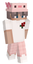 Axolotl Boy Minecraft Skin | laby.net