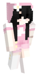 Aesthetic Pink Minecraft Skin | laby.net