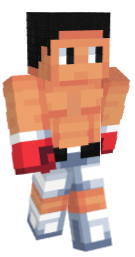 Boxer Black Hair Minecraft Skin | laby.net