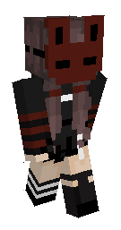 Bunny Mask Red Minecraft Skin | laby.net
