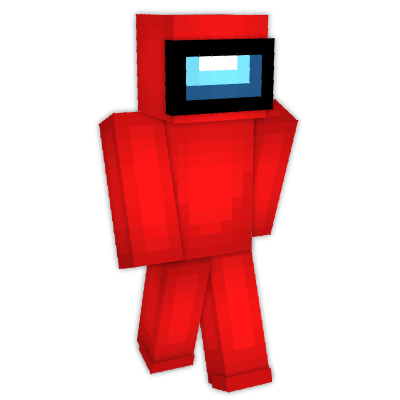Among Us Red Minecraft Skin | laby.net