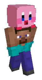 Steve Holding Minecraft Skin | laby.net