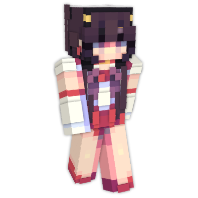 Girl Red Minecraft Skin | laby.net