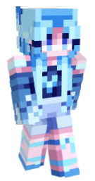 Blue Girl Minecraft Skin | laby.net