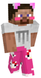 Steve Hello Kitty Minecraft Skin | laby.net