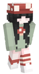 Girl Mushroom Minecraft Skin | laby.net