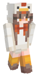 Chicken Girl Minecraft Skin | laby.net