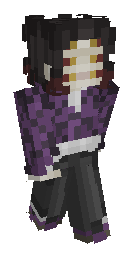 Anime Kokushibo Minecraft Skin | laby.net