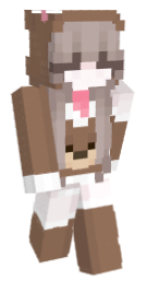 Bear Girl Minecraft Skin | laby.net