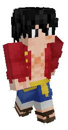 Luffy One Piece Minecraft Skin | laby.net