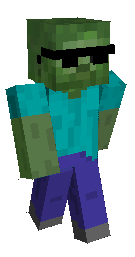Zombie Sunglasses Minecraft Skin | laby.net