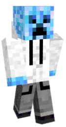 Blue Creeper Minecraft Skin | laby.net