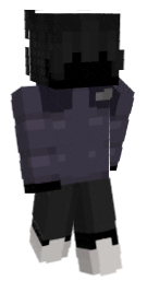 Black Minecraft Skin | laby.net