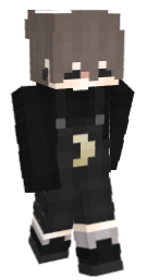 Boy Black Minecraft Skin | laby.net