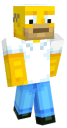 Homer Simpson Minecraft Skin | laby.net