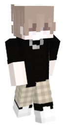 Boy Black Minecraft Skin | laby.net