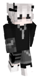 Emo Black Minecraft Skin | laby.net