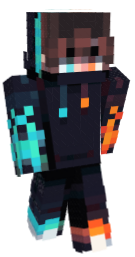 Boy Fire Hands Minecraft Skin | laby.net