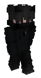 Black Emo Minecraft Skin | laby.net