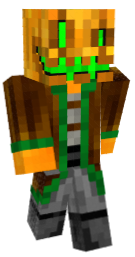 Pumpkin Halloween Minecraft Skin | laby.net