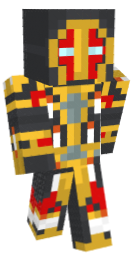 Black Red Minecraft Skin | laby.net
