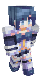 Blue Hair Minecraft Skin | laby.net